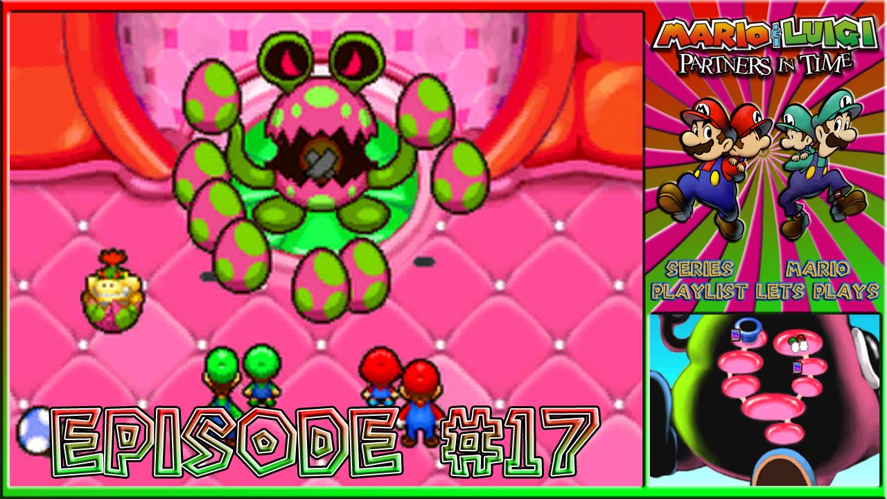 Mario & Luigi: Partners In Time - Finding Toadbert, Battle With ...