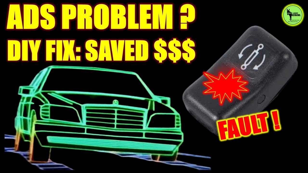 How to Diagnose ADS on Mercedes S600 W140 | Adaptive Suspension Issues ...