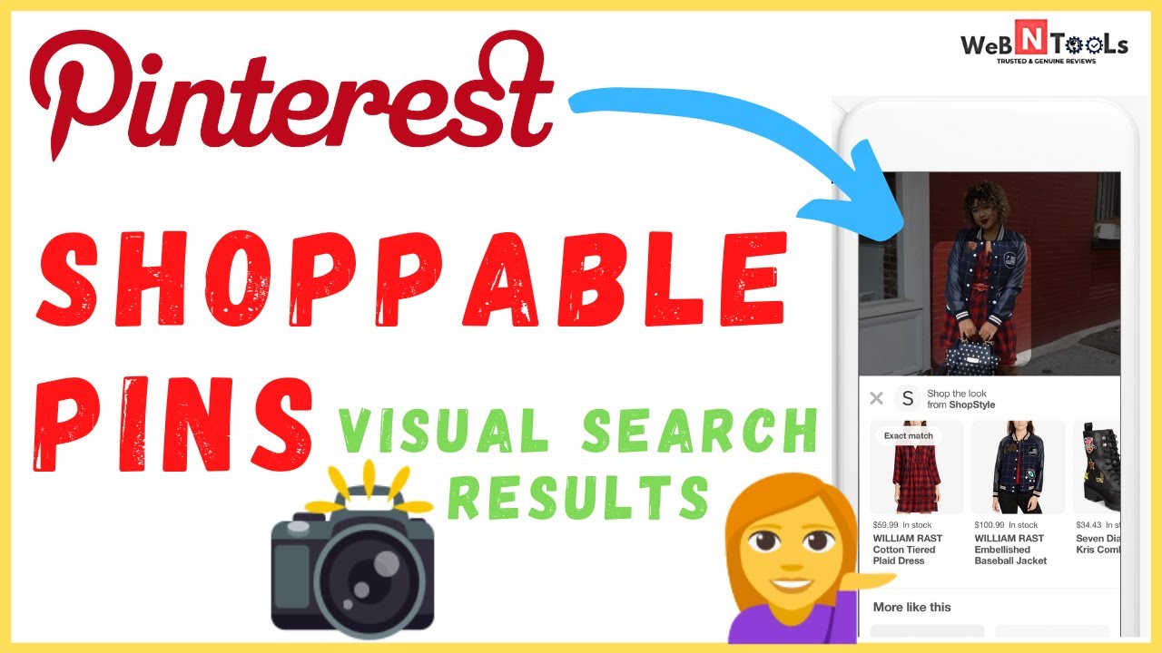 Pinterest Shoppable Pins in Visual Search Result | Pinterest Marketing ...