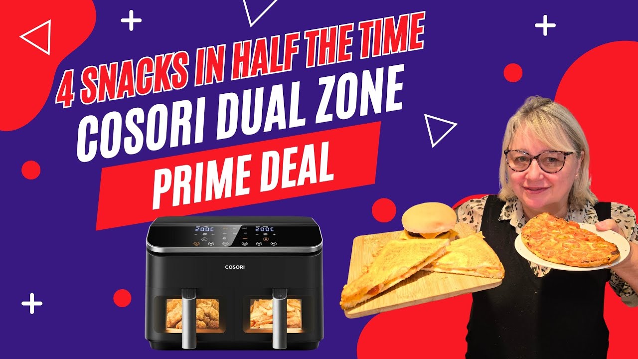 Cosori Dual Zone Cuts Cooking Time In Half Prime Discount - YouTube