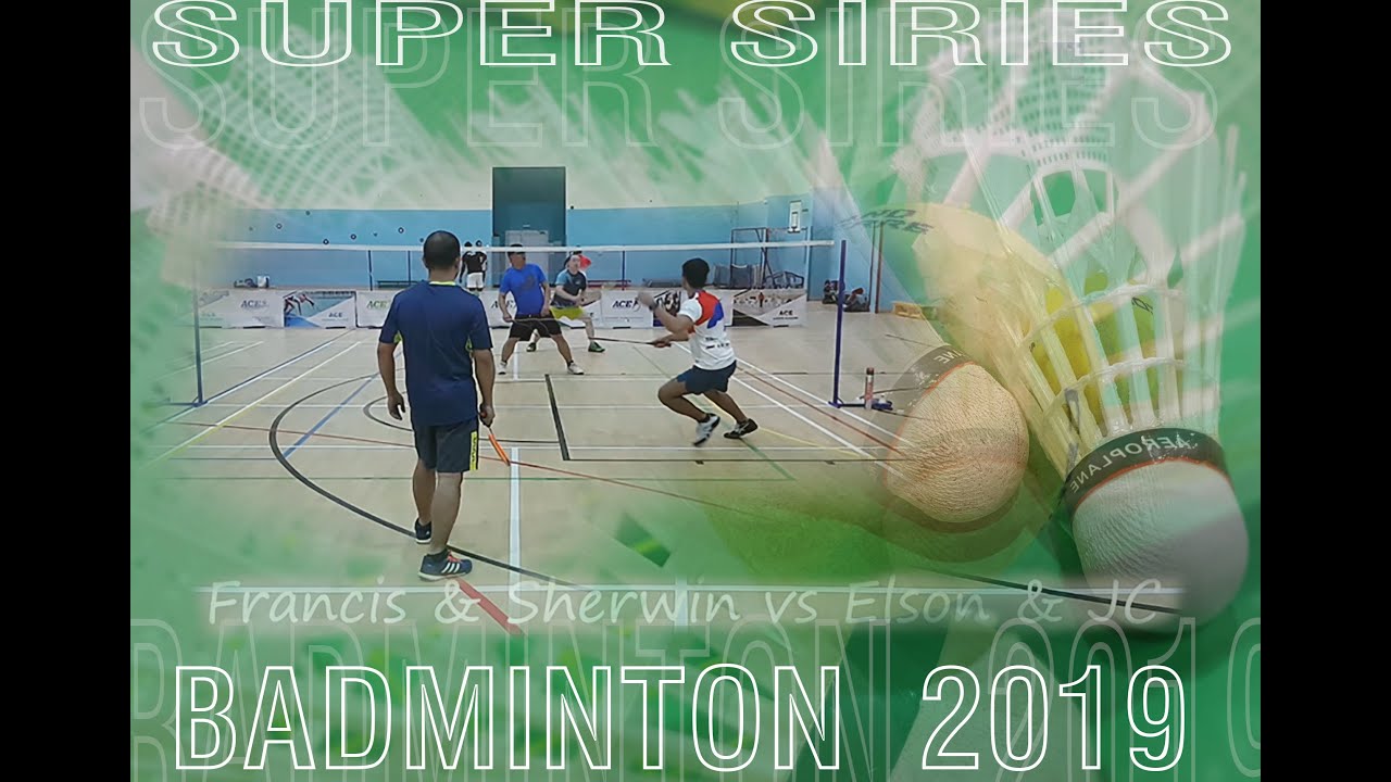 2019 Badminton Game - Elson & JC vs Sherwin & Francis - YouTube