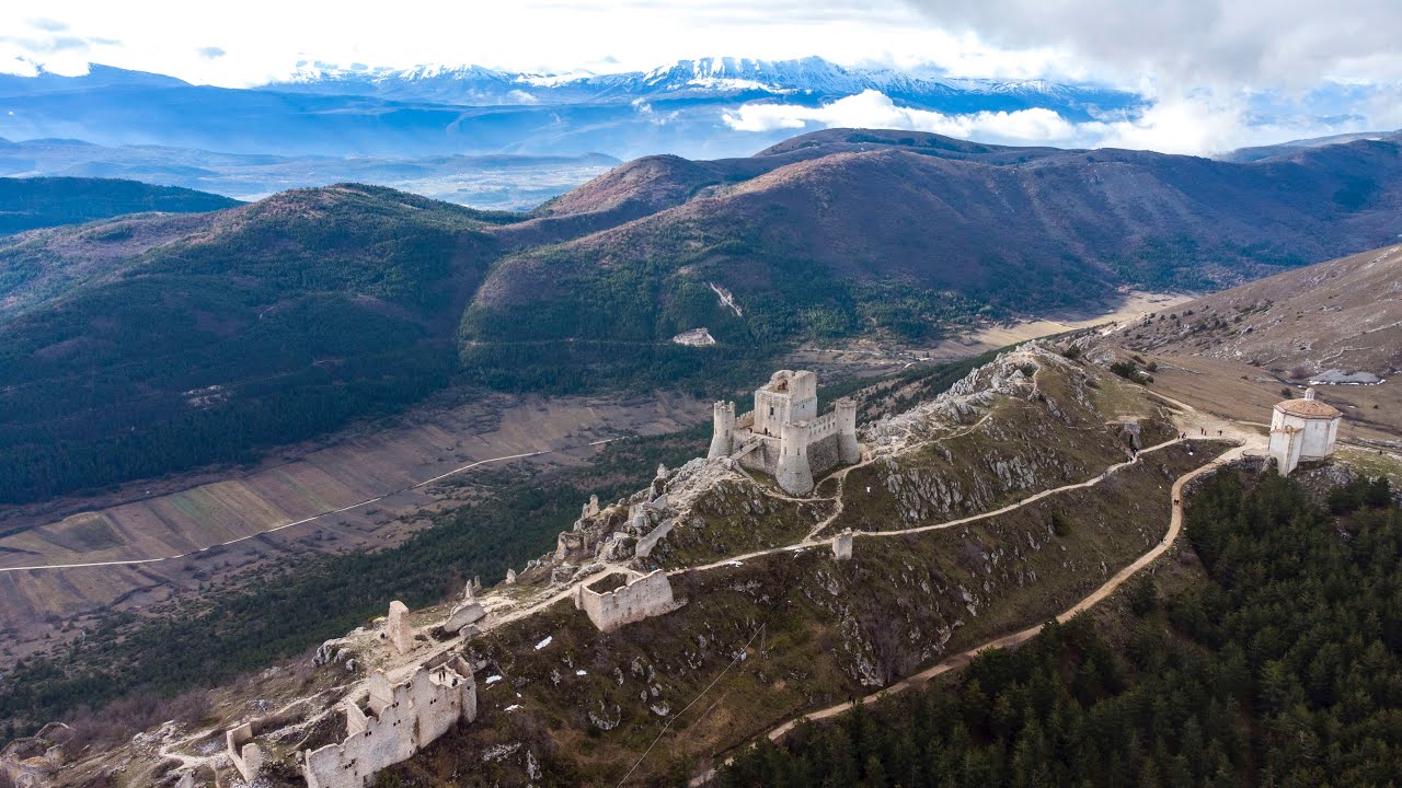 The Castle of Rocca Calascio / Drone - YouTube