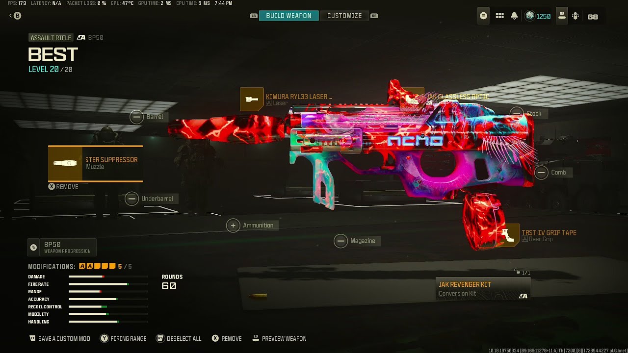 New BP50 Meta in Warzone! (Class @ End) - YouTube