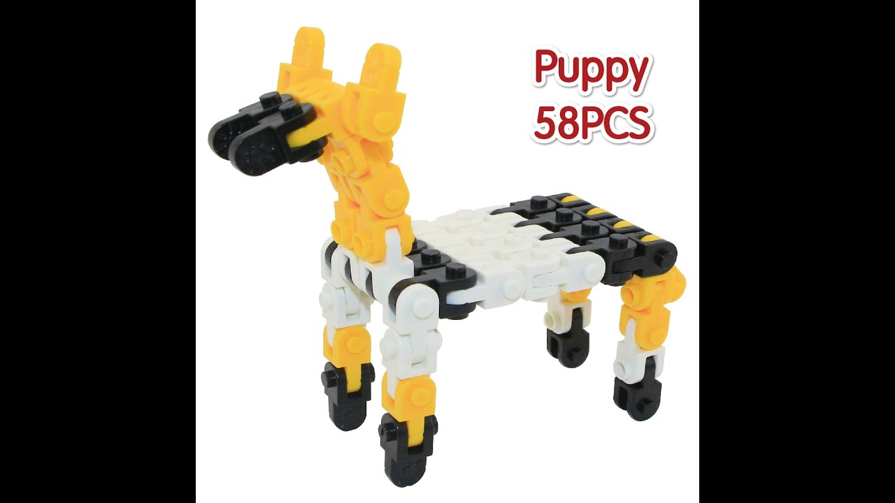 CLICK CLACK! Building Blocks - # 1816 100PCS Basic set - HOW TO PLAY ...