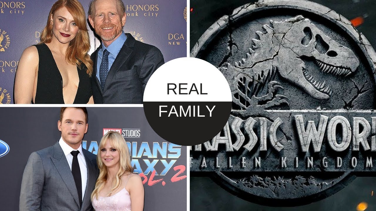Jurassic world fallen kingdom | Cast | Real Family - YouTube