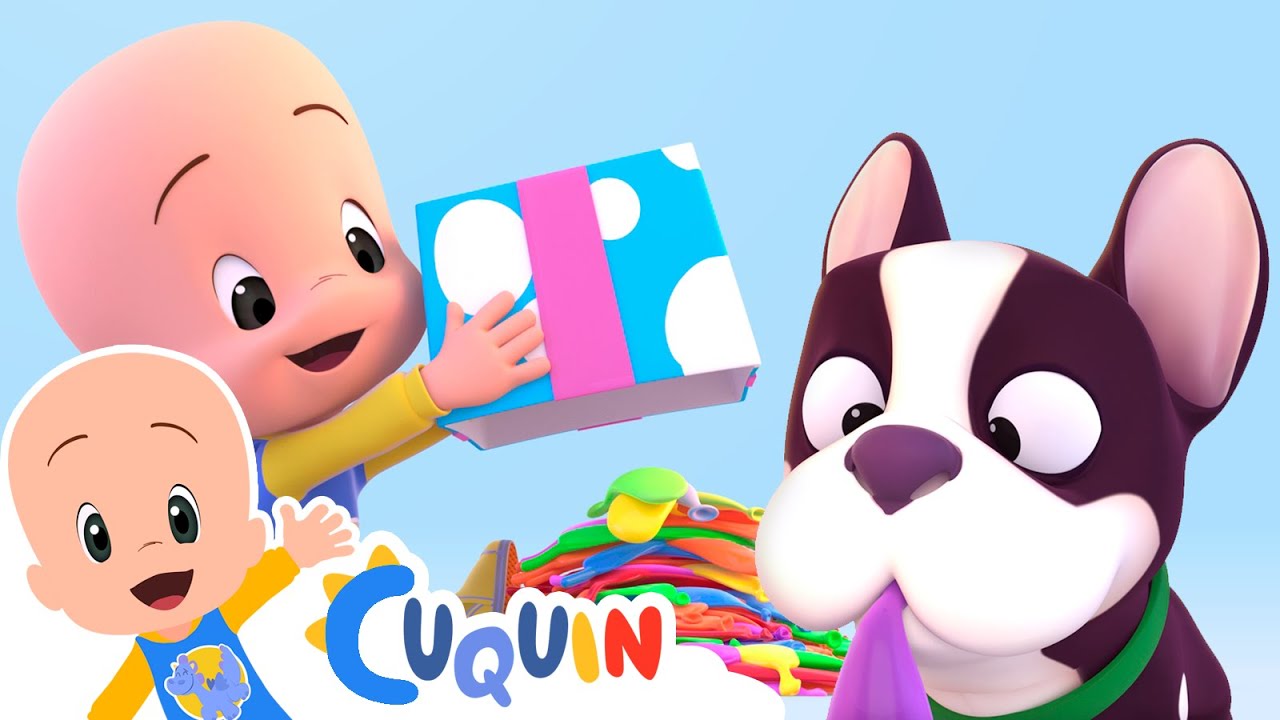 Cuquin’s Colorfull Balloons | Cleo & Cuquin Educational Videos for ...