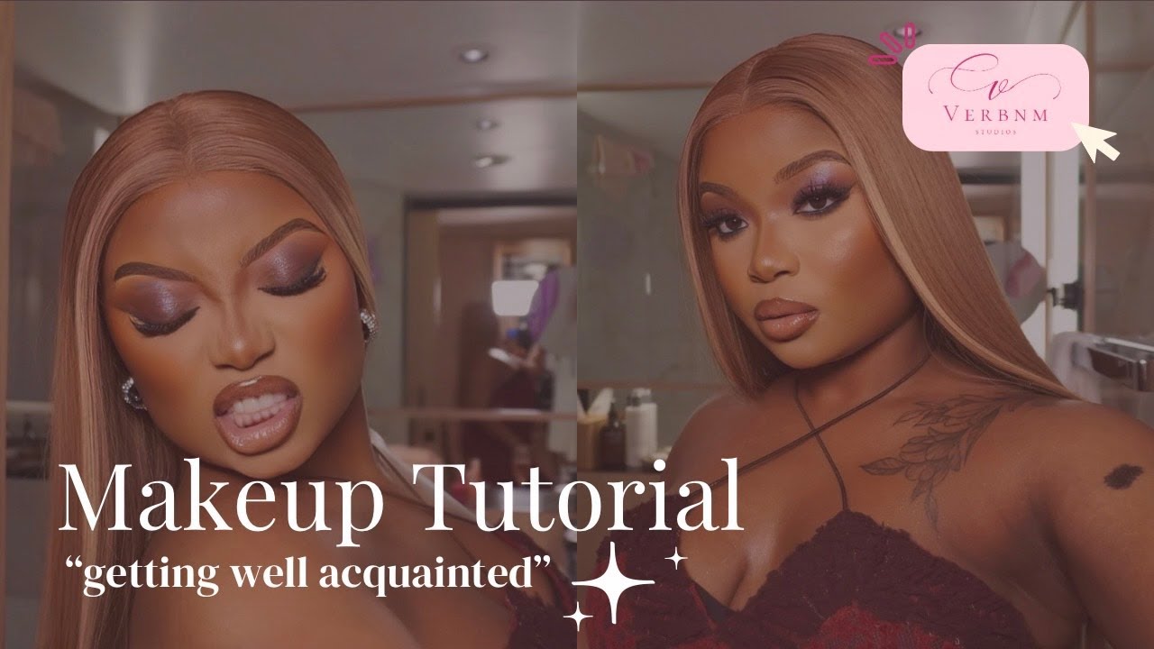 MAKEUP TUTORIAL: SUPER EASY TO FOLLOW || LETS GET GLAMMED - YouTube