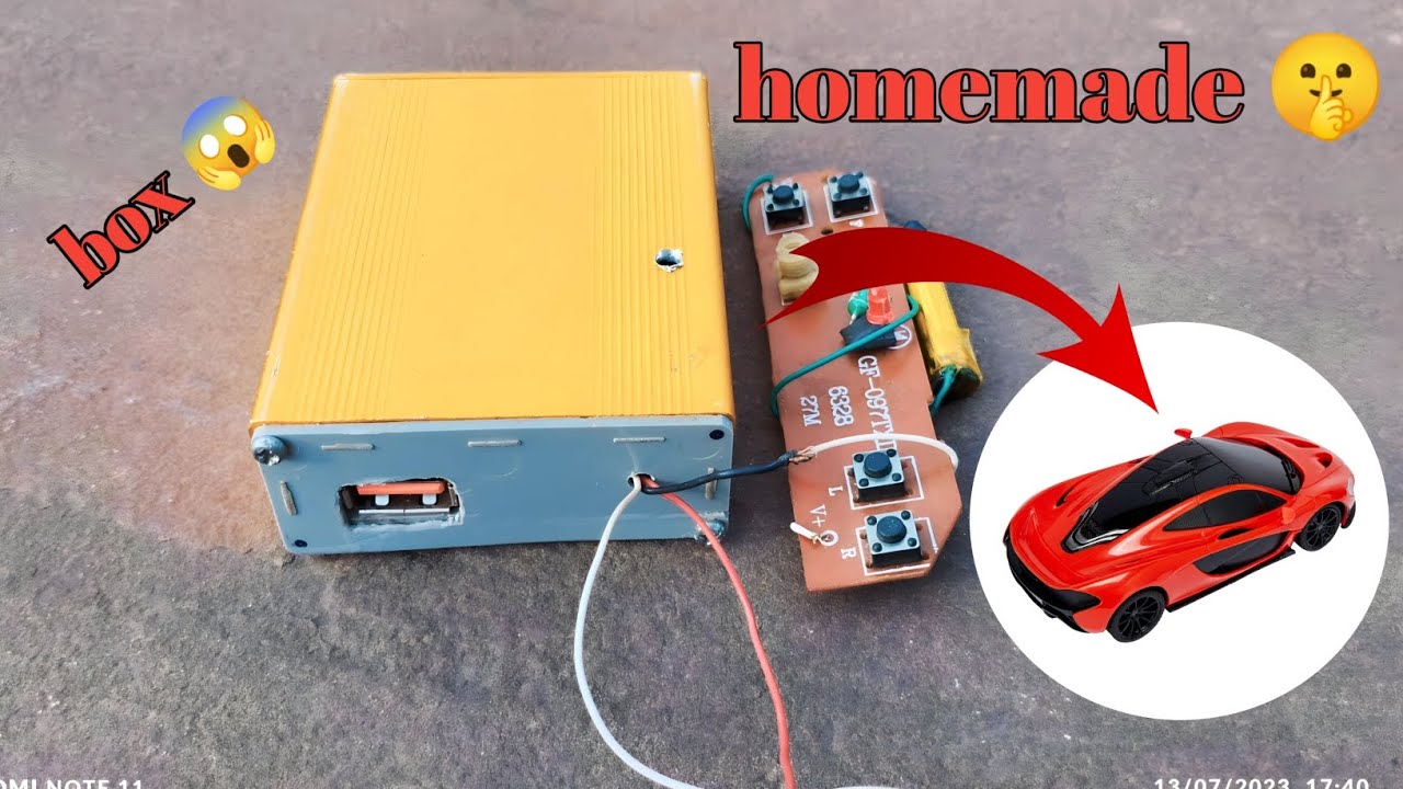 rc car kit box kese banaya || how to make rc rc car kit #experiment # ...