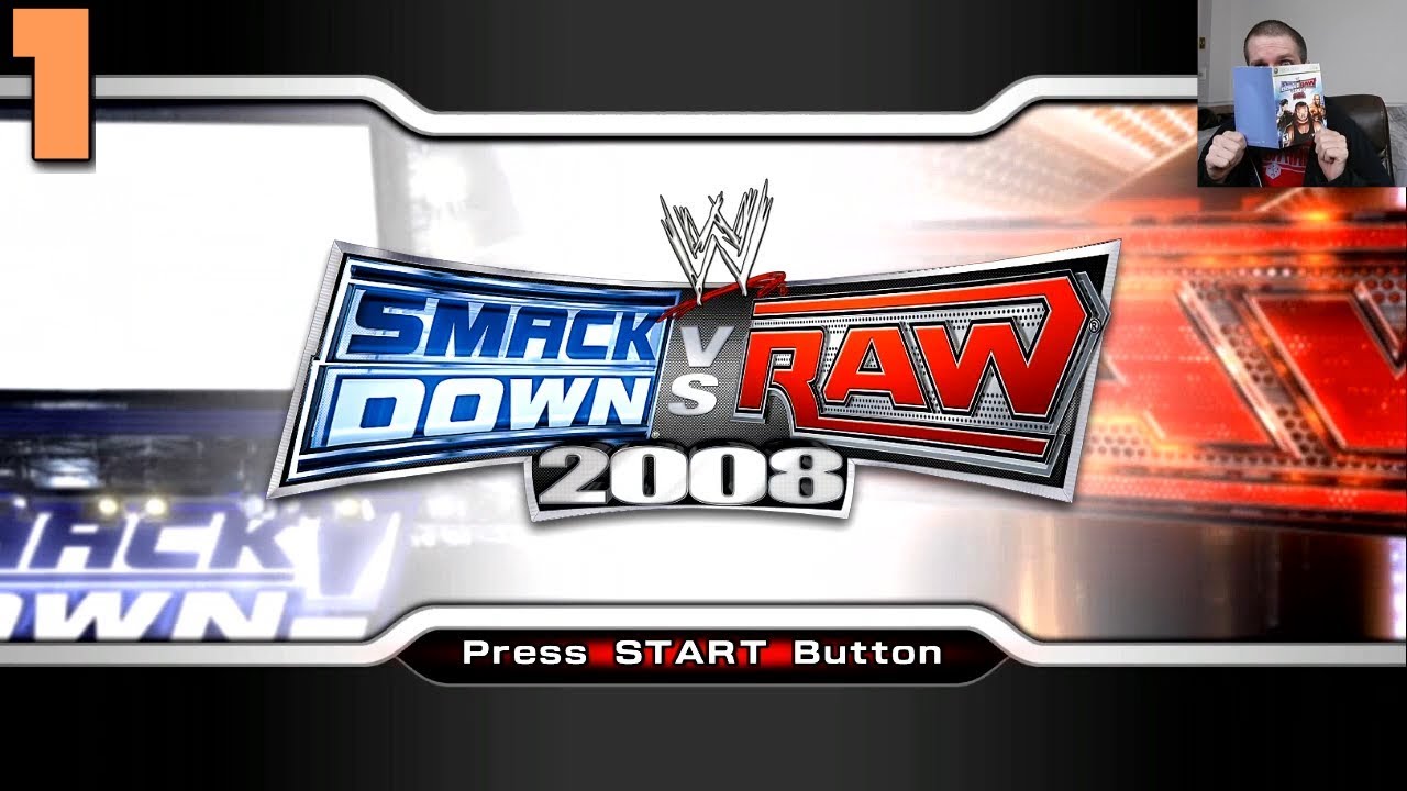 WWE SmackDown vs. Raw 2008: 24/7 Mode #1 - 10 years late to the party ...