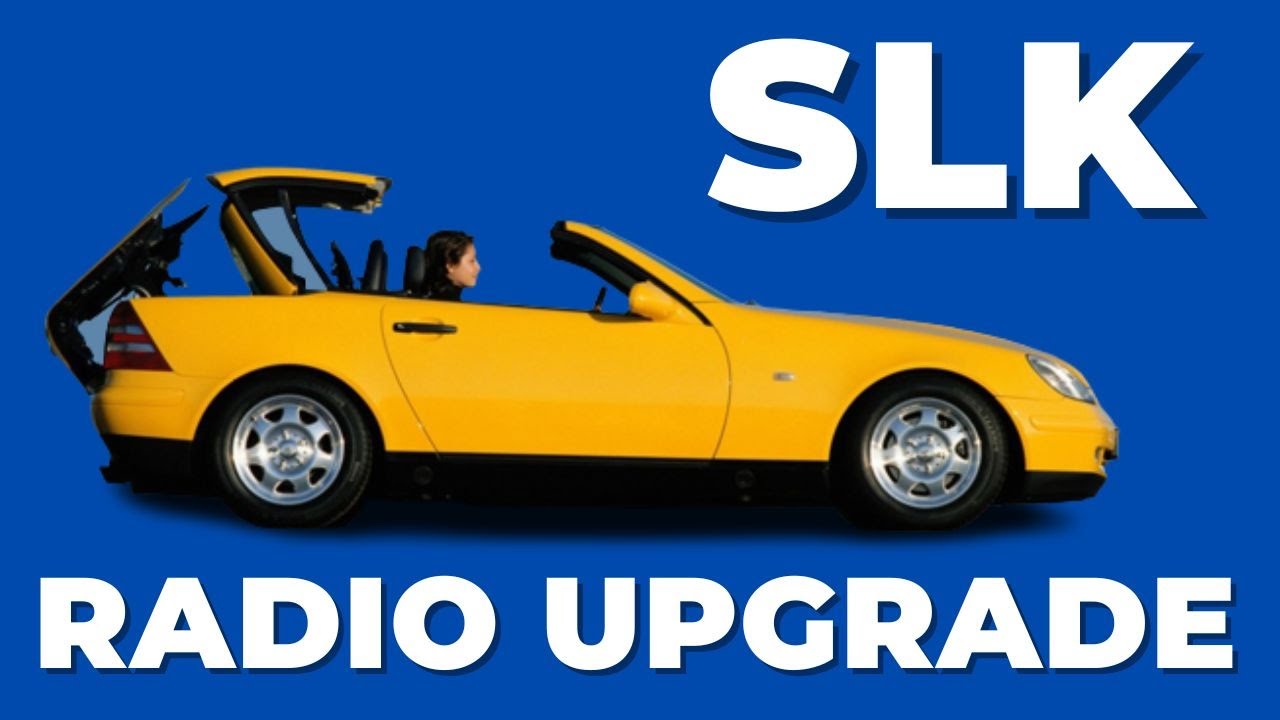 Mercedes SLK Radio Upgrade for Bluetooth Music on R170 Factory Radio ...