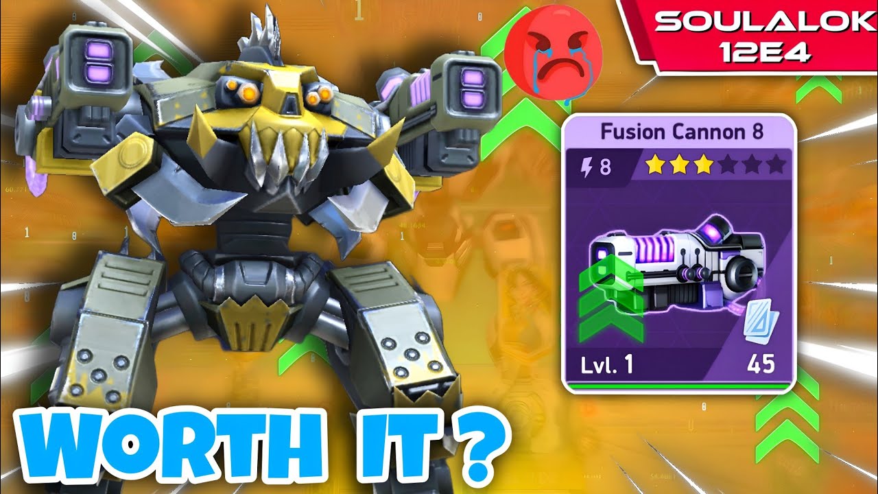 Fusion Cannon 8 Unlock 🔓 | Worth Id ⁉️ | Ares With Fusion Cannon 8 ...