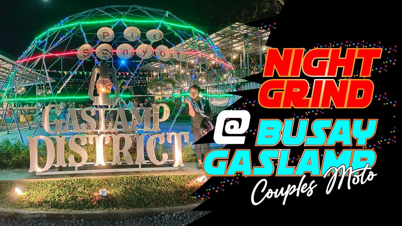 NIGHT GRIND AT BUSAY GASLAMP with HONDA CLICK 125/CouplesMoto - YouTube