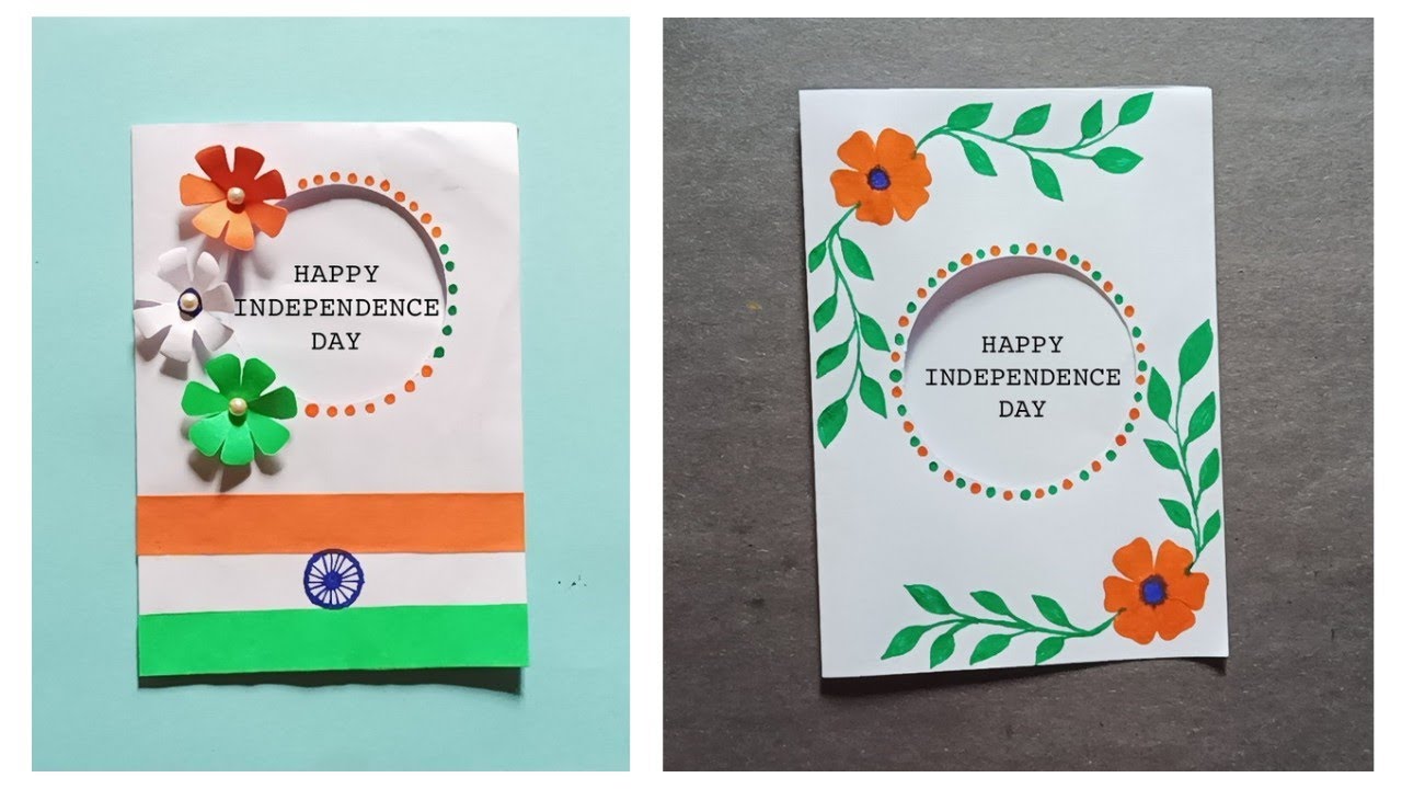 DIY Independence Day card making ideas | Independence day special ...