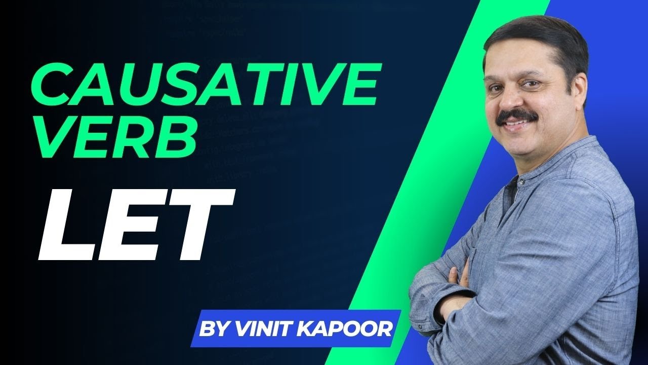How To Use Causative Verb Let| Tricky Concepts Of English| Different ...