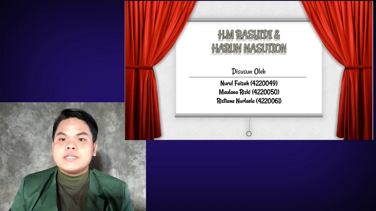Kelompok 10 : BIOGRAFI DAN PEMIKIRAN TOKOH H. M RASYIDI DAN HARUN ...