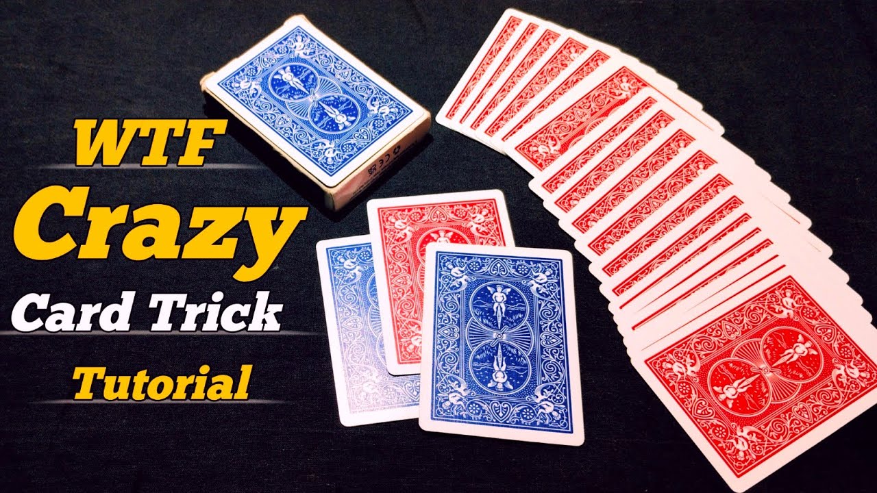 Mind Blowing WTF Card Magic Trick | Crazy Card Trick Tutorial - YouTube