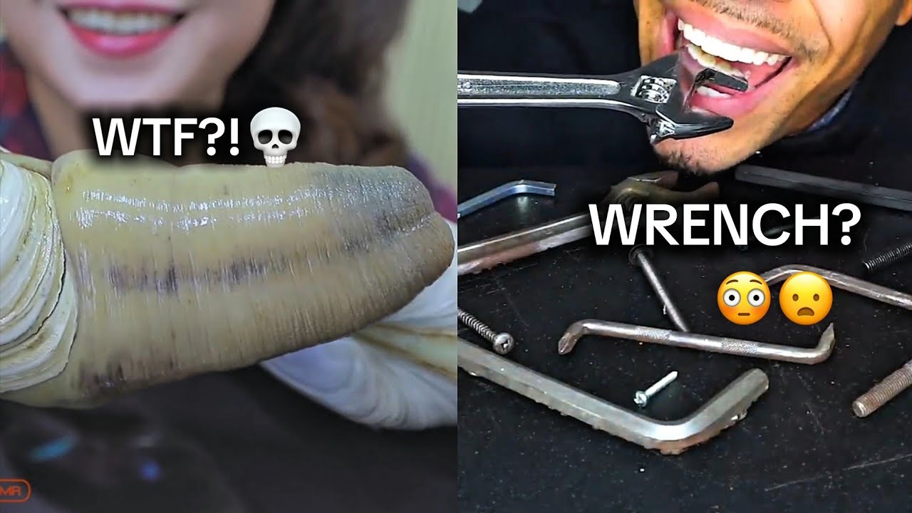 Mukbangers literally eating ANYTHING (for views) - YouTube