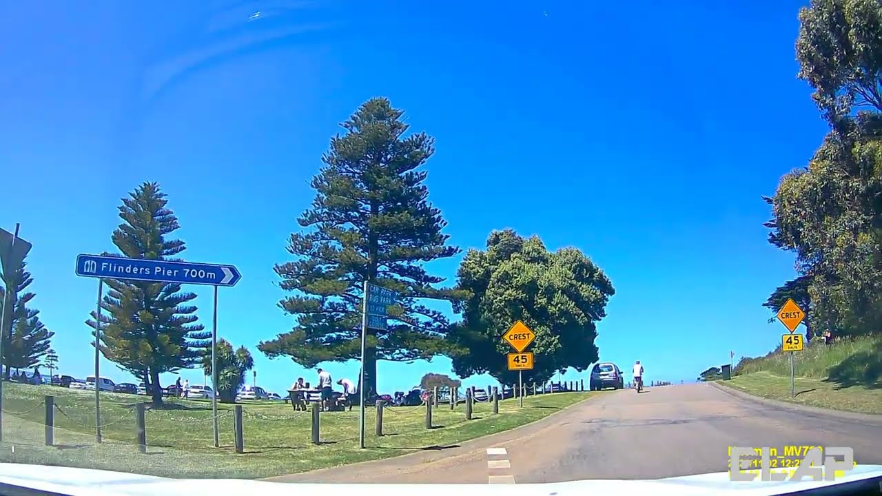 4K Dash cam Australia Victoria. Driving through Flinders. - YouTube