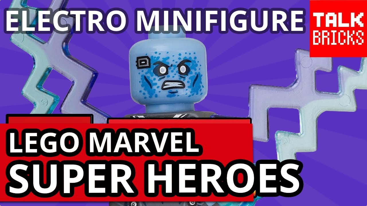 LEGO Electro Minifigure Review Polybag - Amazing Spider-Man 2 Marvel ...
