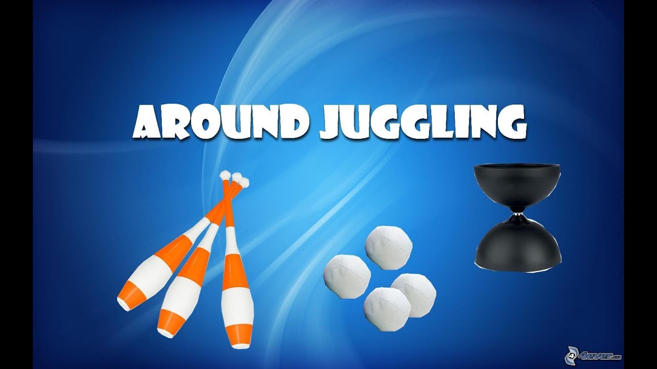 #1 Around juggling (easy tricks) !!! - YouTube