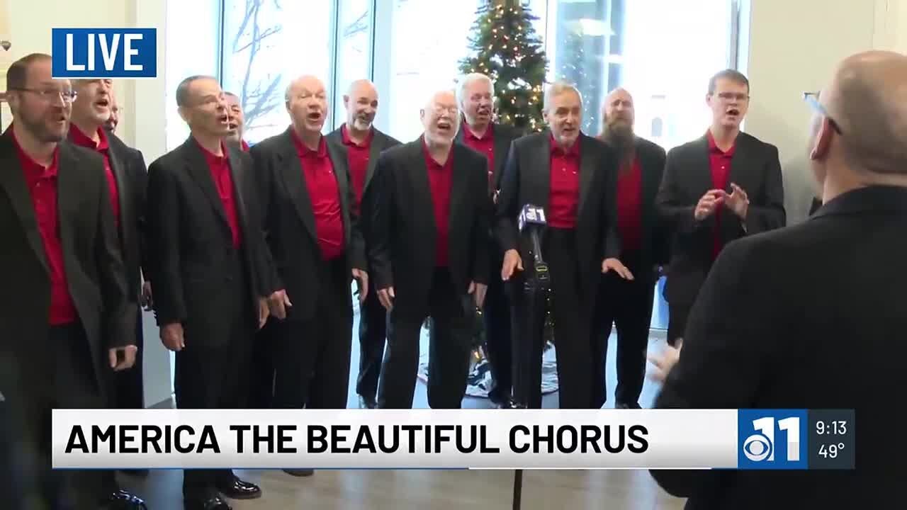 WATCH: America the Beautiful Chorus performs at 11 News! - YouTube