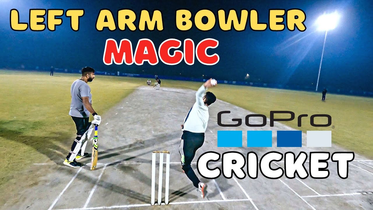 Why Left Arm Swing Bowlers are So Dangerous! GoPro Cricket Highlights ...