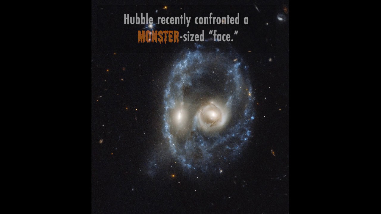 Space Ghost! Creepy New Hubble Image Just In Time for Halloween - YouTube