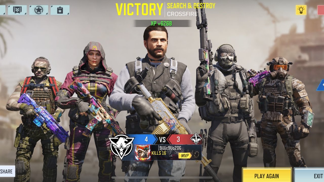 CODM CLAN WAR SEARCH AND DESTROY MATCH (CROSSFIRE) | AVOTOAST GAMING ...