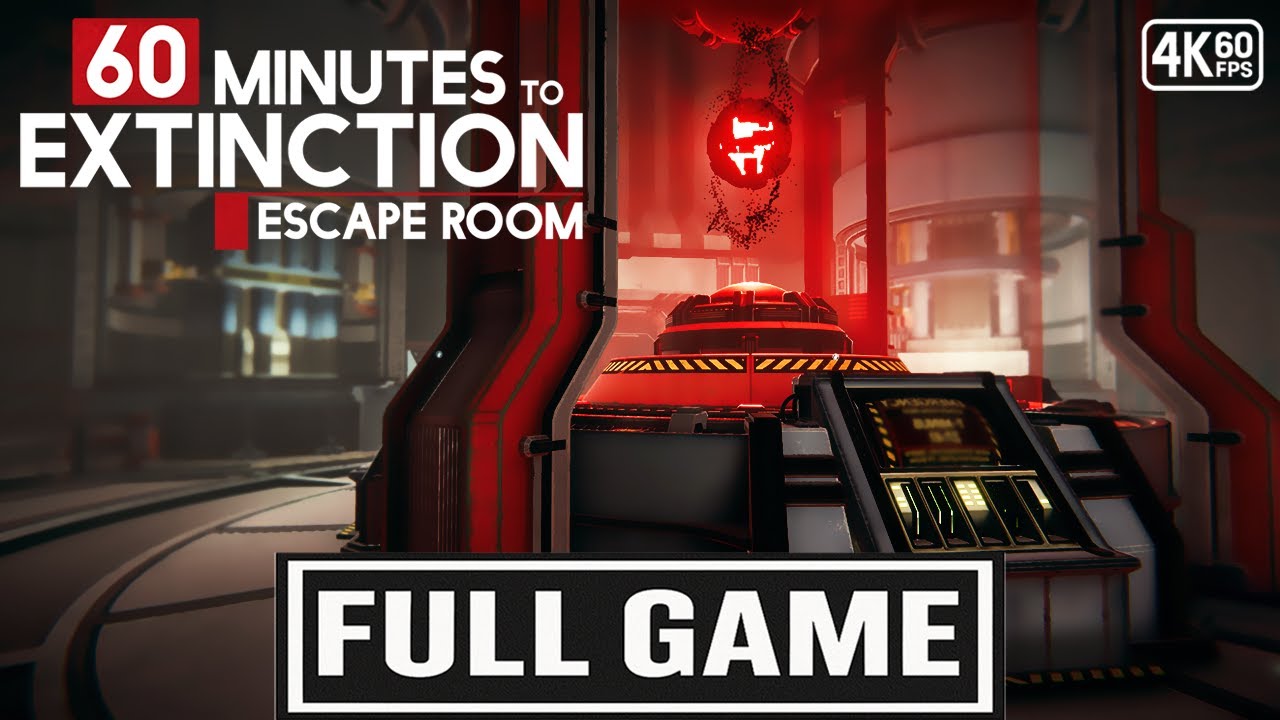 60 MINUTES TO EXTINCTION: Escape Room Gameplay Walkthrough FULL GAME ...