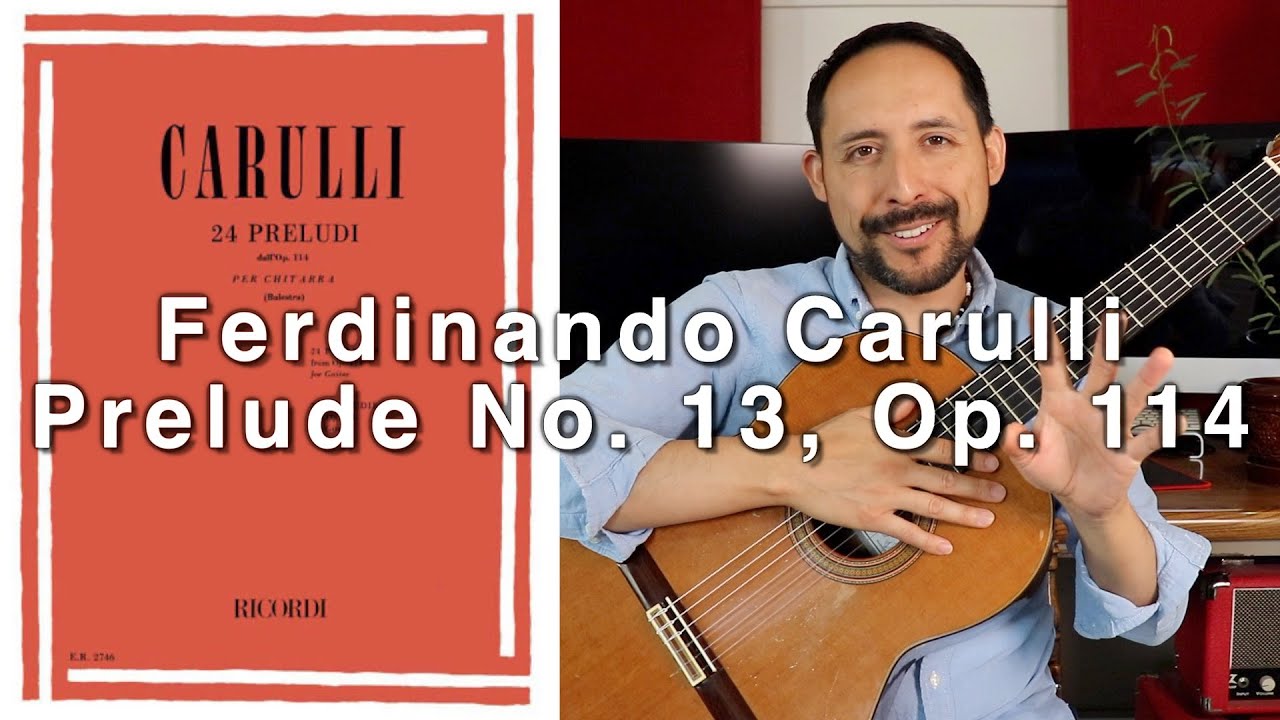 Carulli - Prelude No. 13, Op. 114 - YouTube