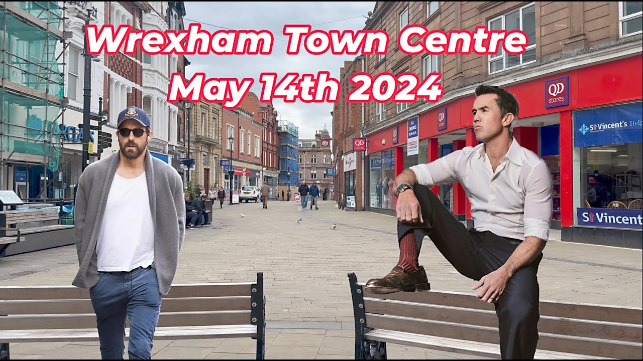 A visit to Wrexham Town Centre - YouTube