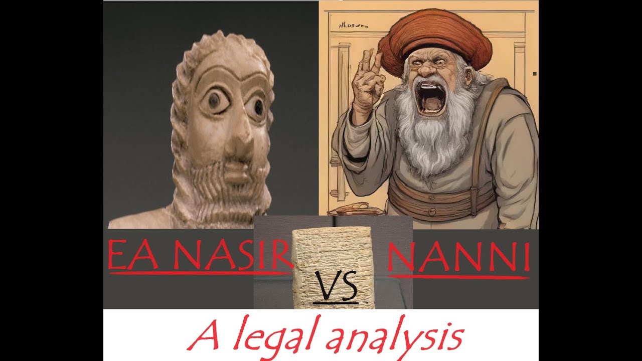 Ea Nasir - A Legal Analysis of History's First Customer Complaint - The ...