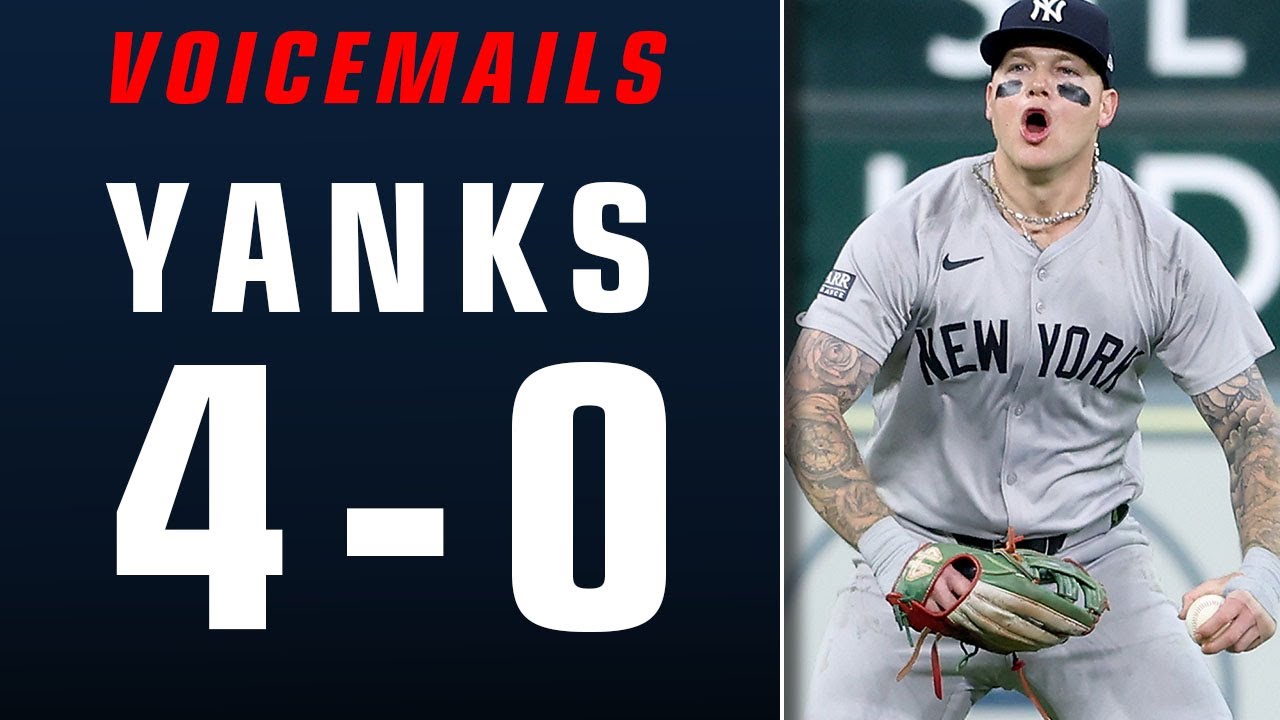 Voicemails: Yankees on FIRE to begin the season 4-0 with SWEEP of ...