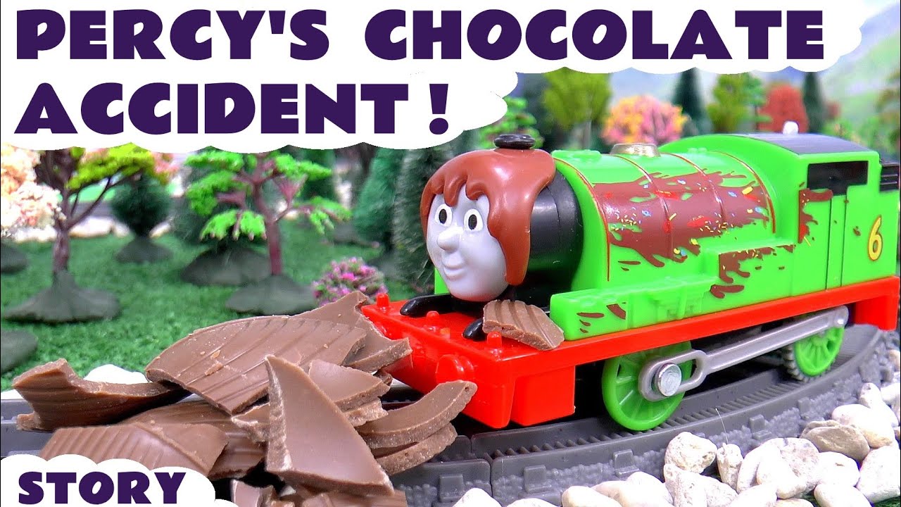 Thomas and Friends Percy Has A Chocolate Accident - YouTube