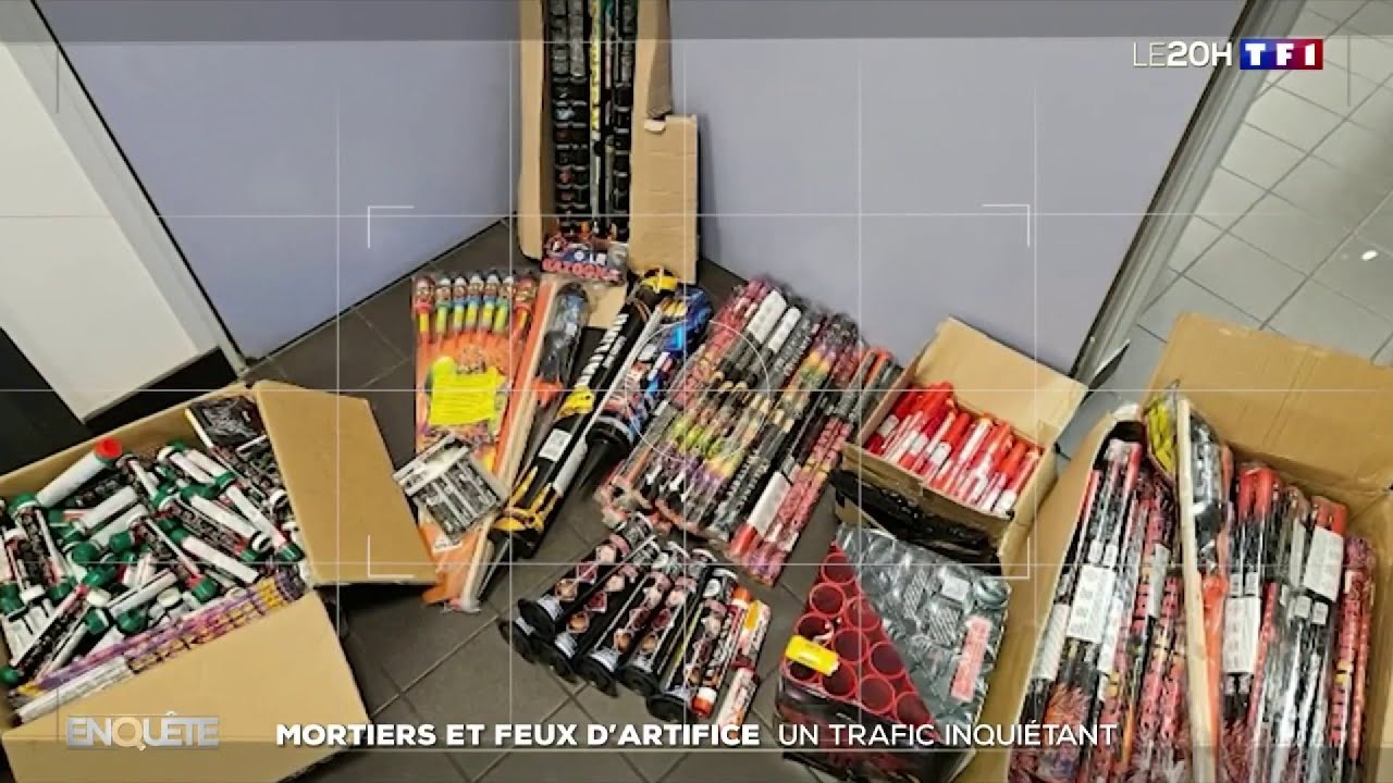 Enquête - Mortiers et feux d'artifices : un trafic inquiétant - YouTube