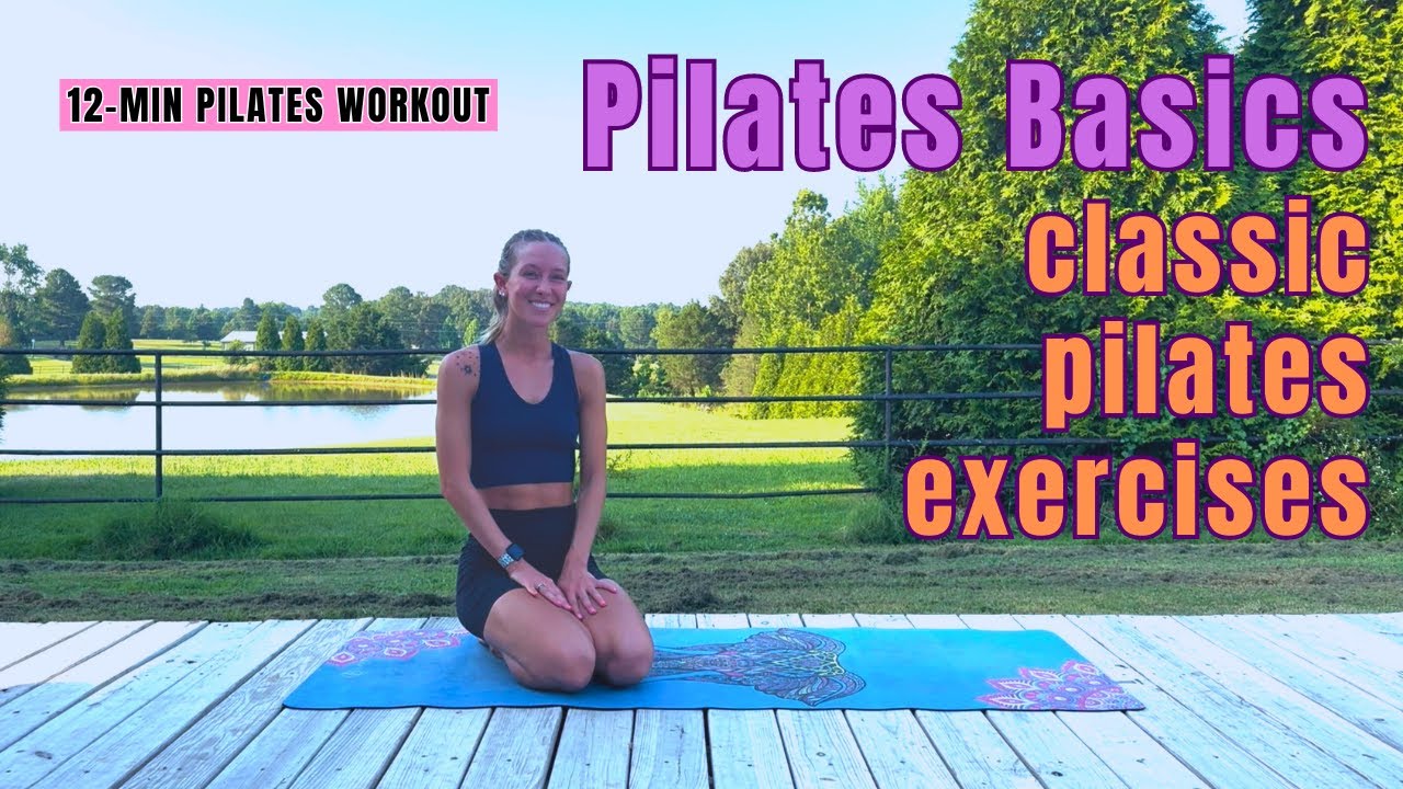 Pilates Basics Workout - all the classic Pilates exercises! 12 Minutes ...