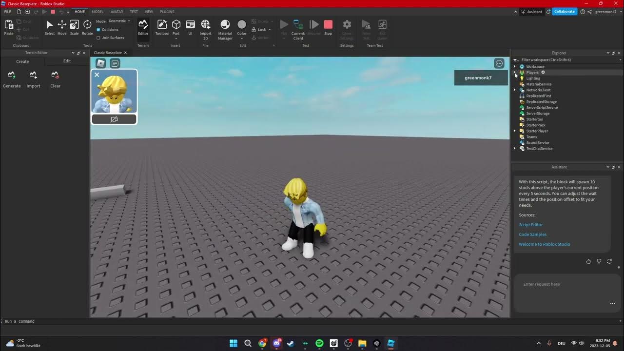 Player has been removed from the DataModel (Error 291) - YouTube
