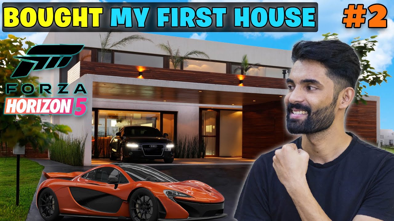 Buying my First Luxury House in Forza Horizon 5 - YouTube