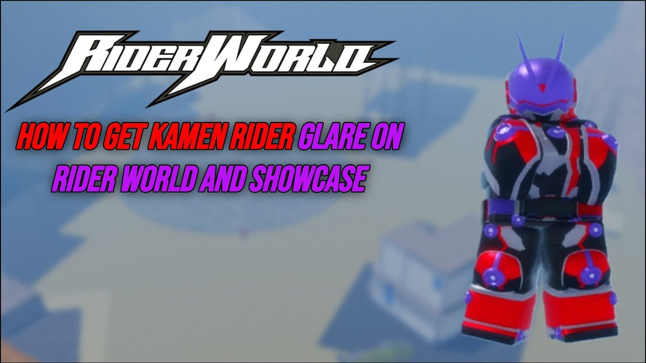 How To get Glare and showcase [Rider World] - YouTube