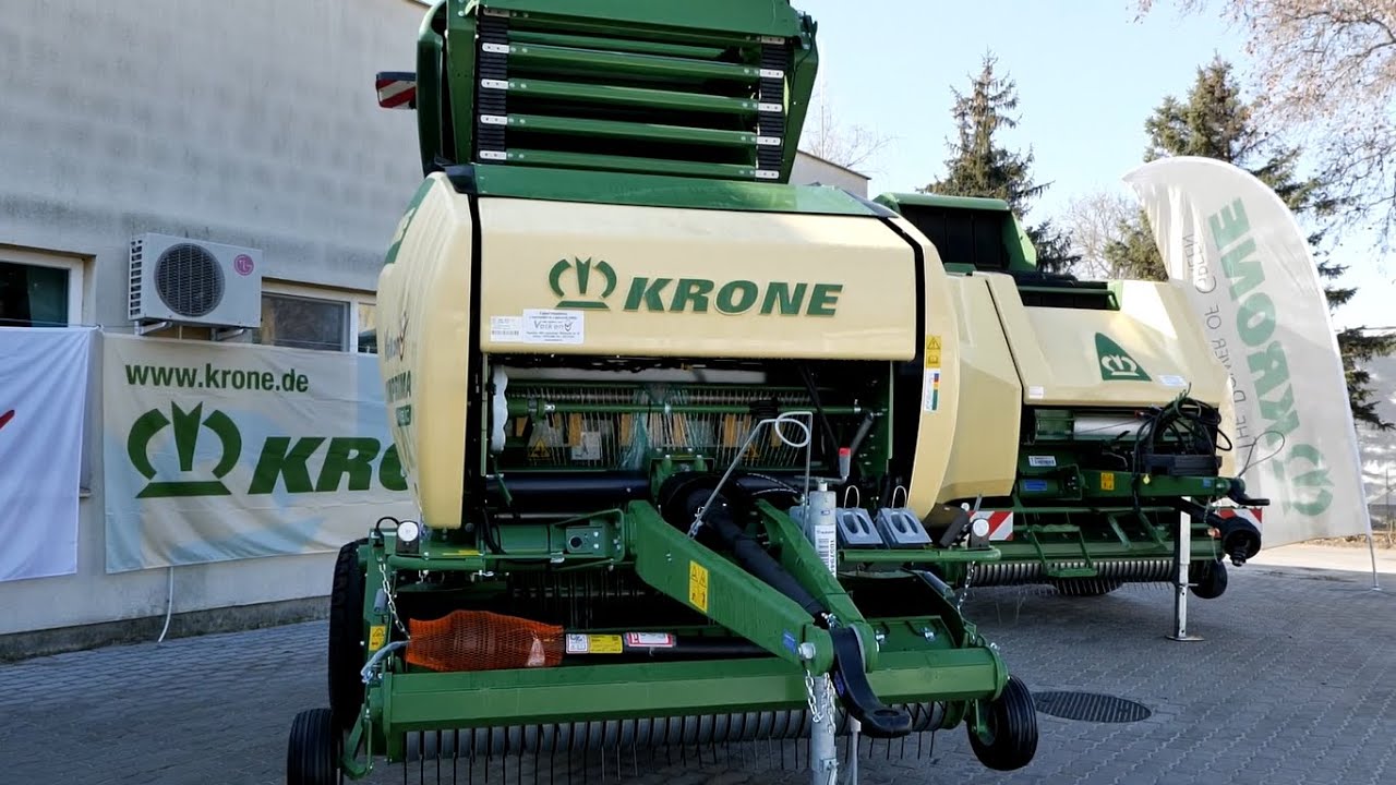 Az összes KRONE körbálázó egy videóban. Neked melyik ideális? - YouTube