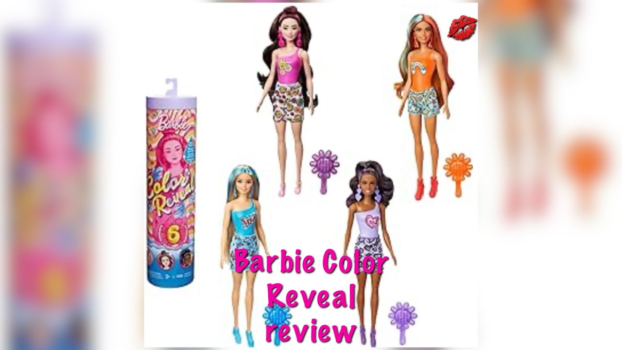 Barbie Color Reveal Doll Review - YouTube