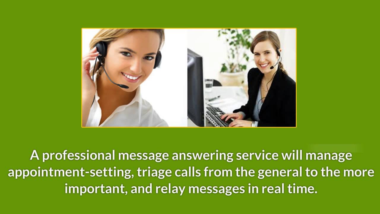 4 Reasons To Use A Message Answering Service For Your Business - YouTube
