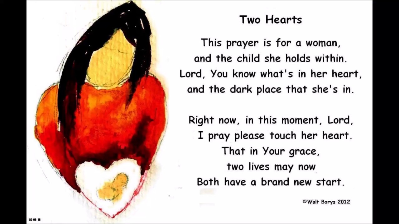 Two Hearts- A Prayer for Life - YouTube