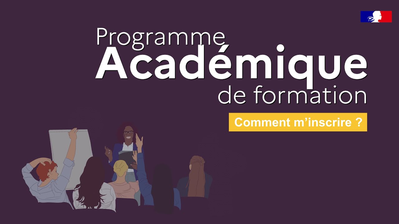 Plan académique de formation - Tutoriel vidéo - Comment m'inscrire ...