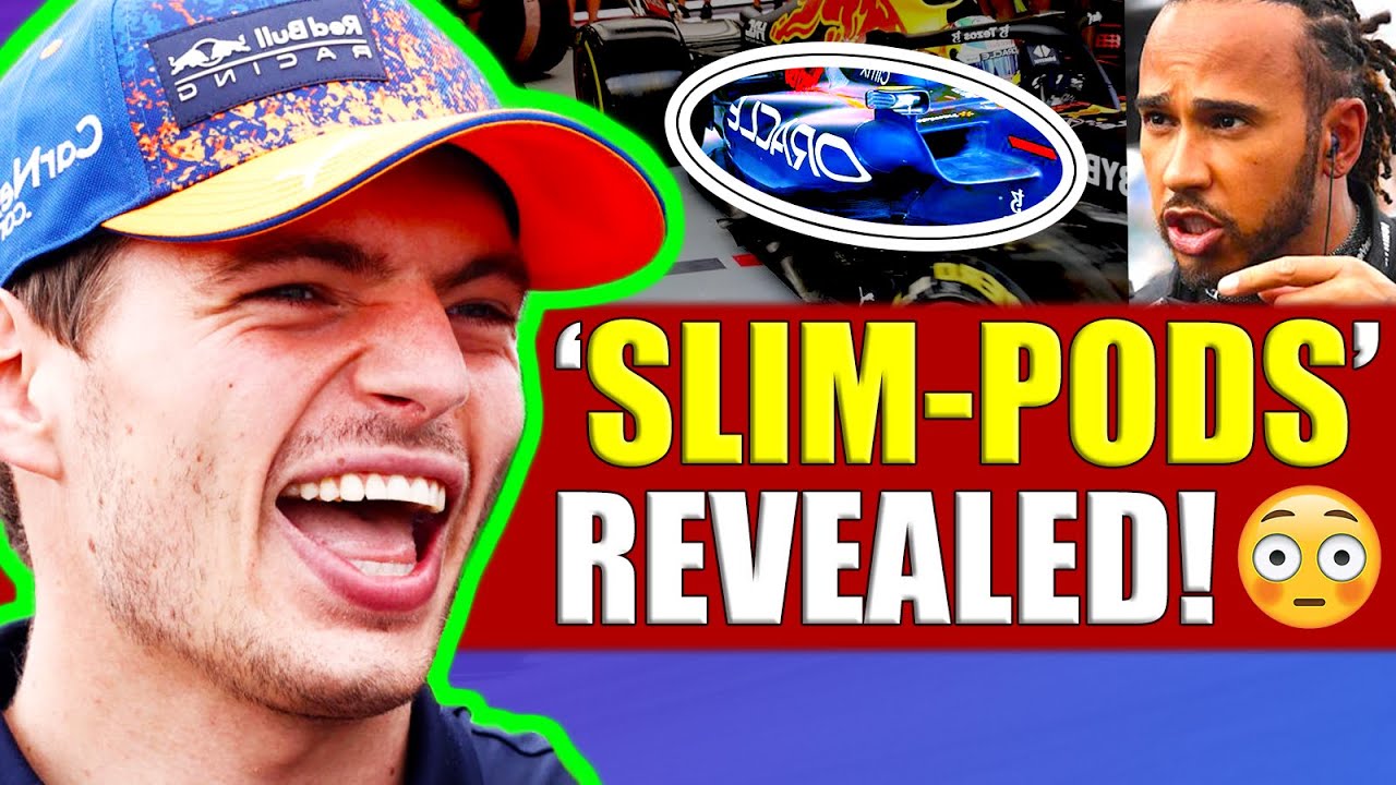 FIRST LOOK at Red Bull's Upgraded "Slim-Pods" 😳 F1 News - YouTube