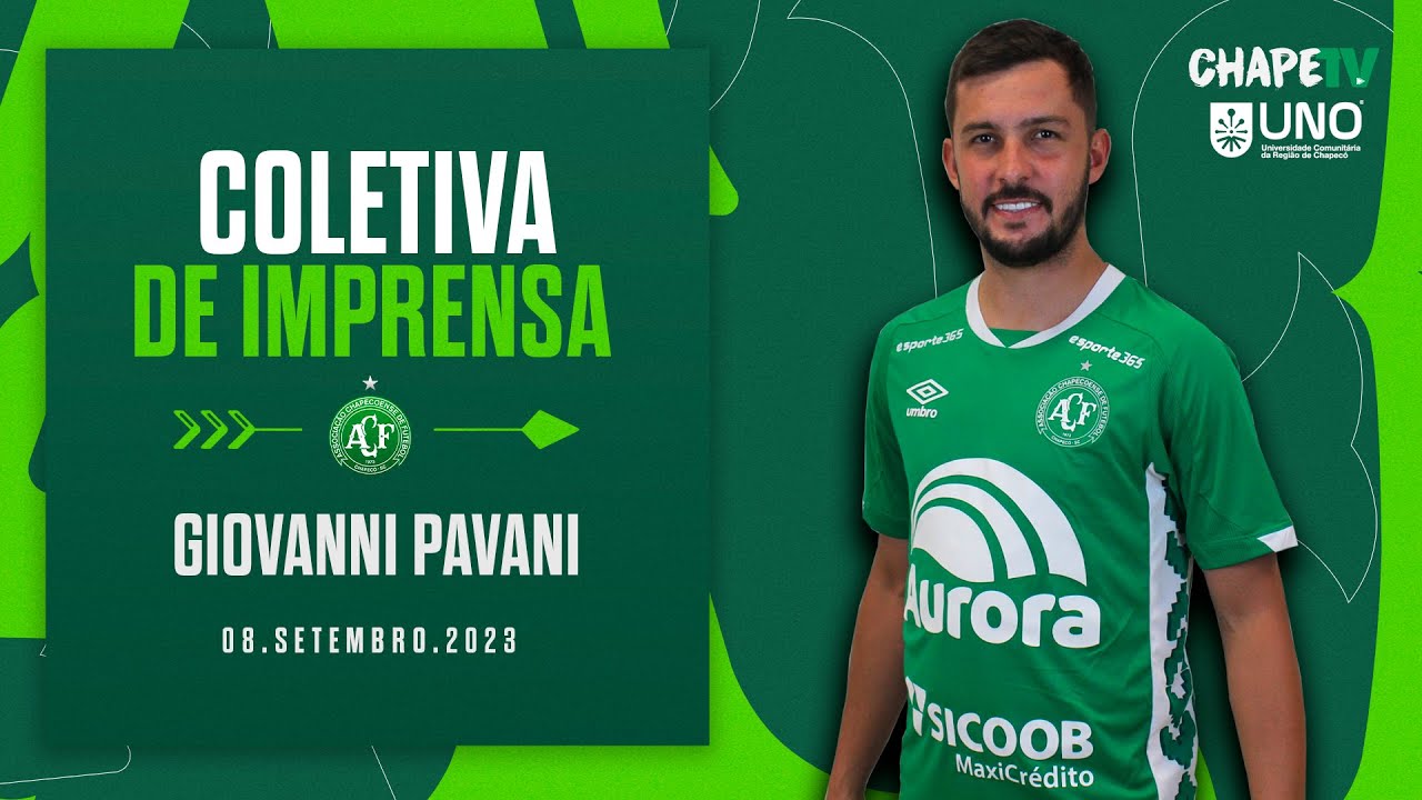 | AO VIVO | COLETIVA DE IMPRENSA COM O ATLETA GIOVANNI PAVANI ...