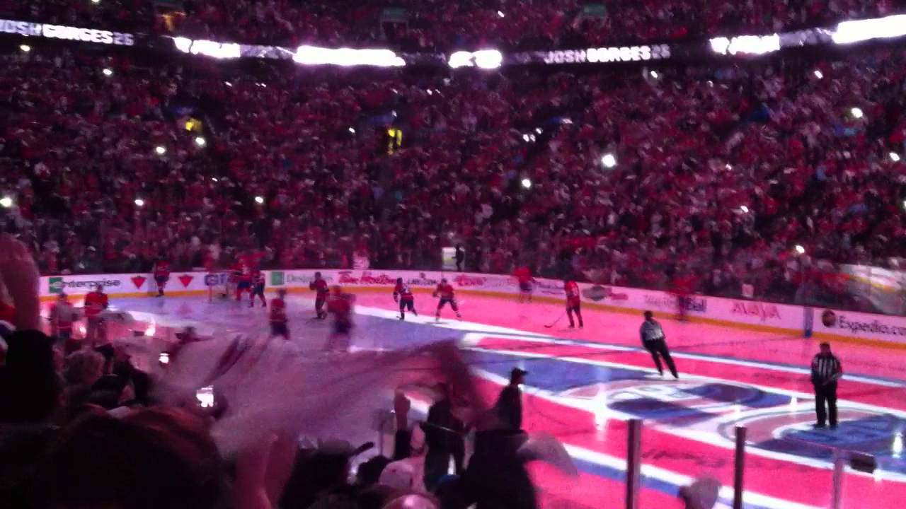Habs Playoffs Home Game #1 Intro - April 20th 2014 - YouTube