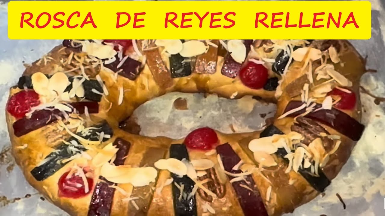 Rosca de Reyes Rellena de Frutos Secos ♦ Alex Renteria - YouTube