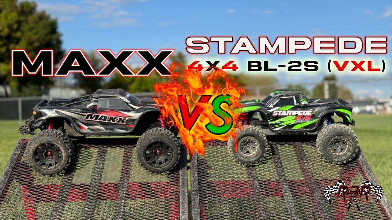 Traxxas | MAXX Vs Stampede 4X4 BL-2S (VXL) - YouTube