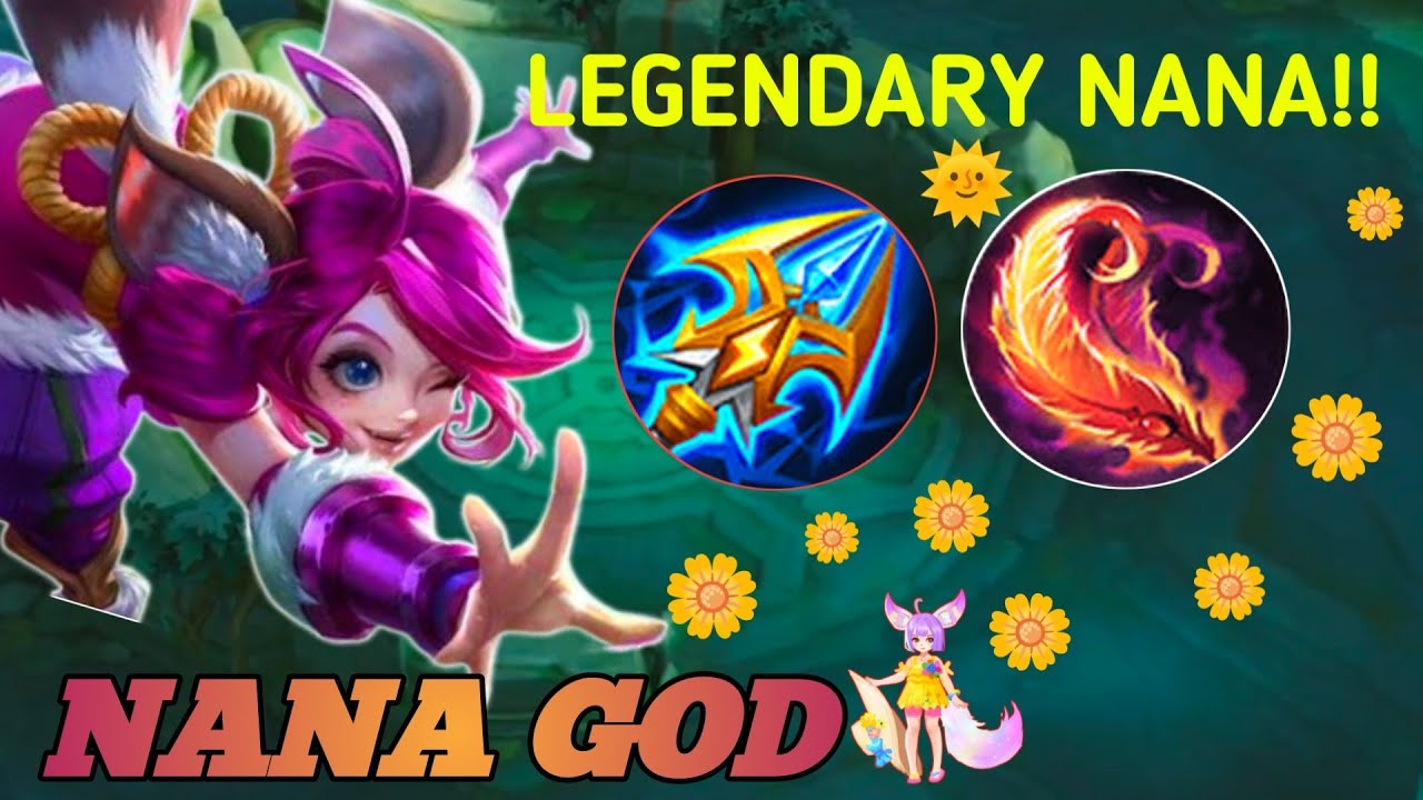 LEGENDARY ONE SHOT NANA!! DAMAGE MAGIC HACK - MLBB - YouTube